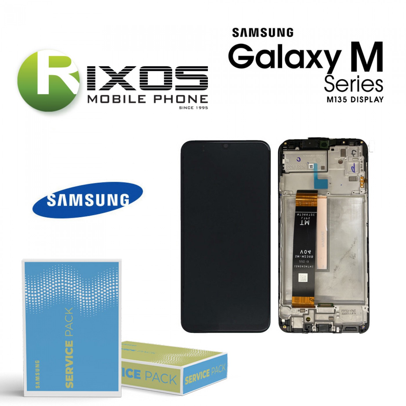 Samsung Galaxy M13 (SM-M135 5G 2022) Display unit complete (with frame ...